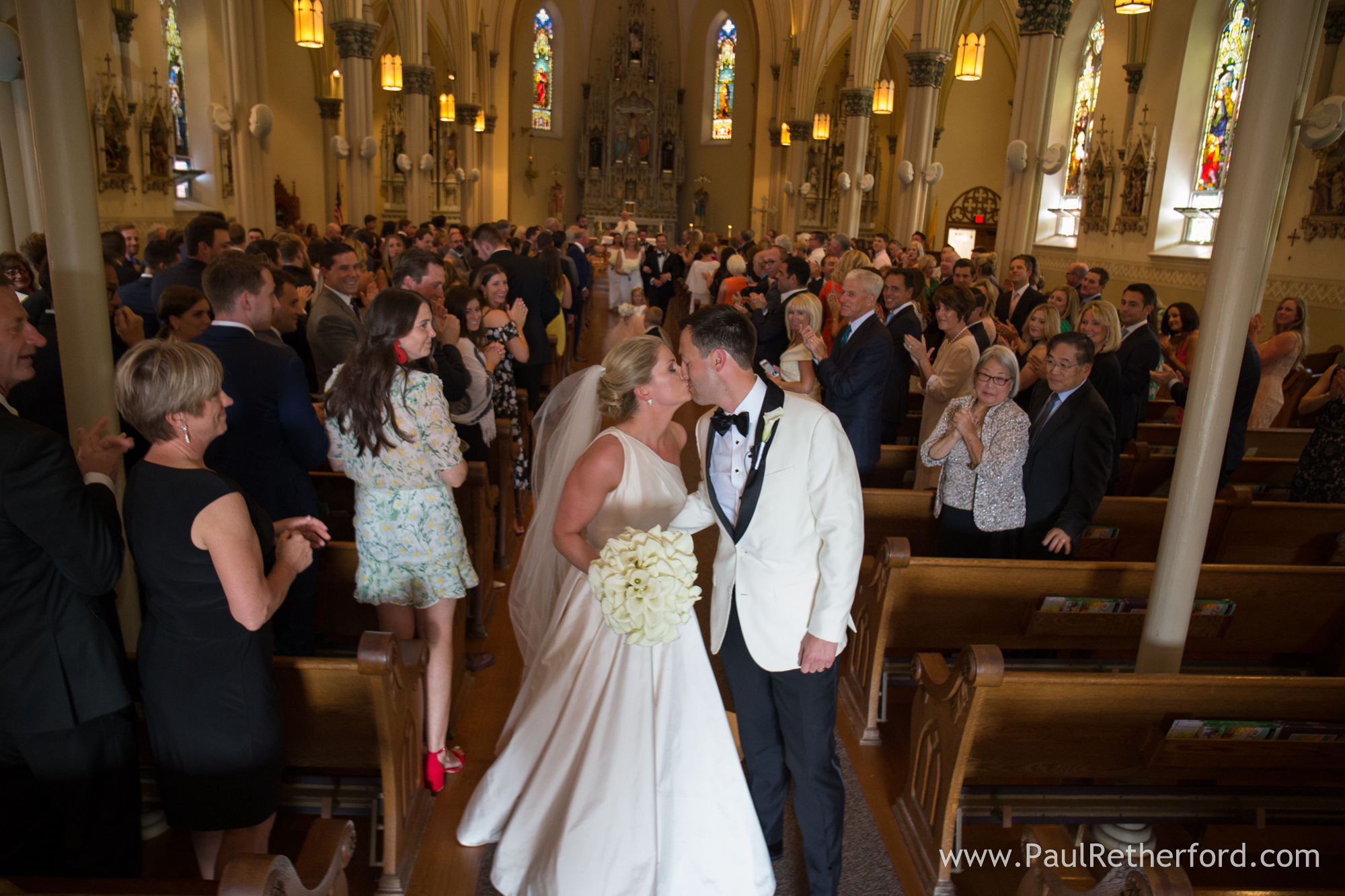 Bay Harbor Yacht Club Wedding St. Francis Xavier Church Andrea Chris ...