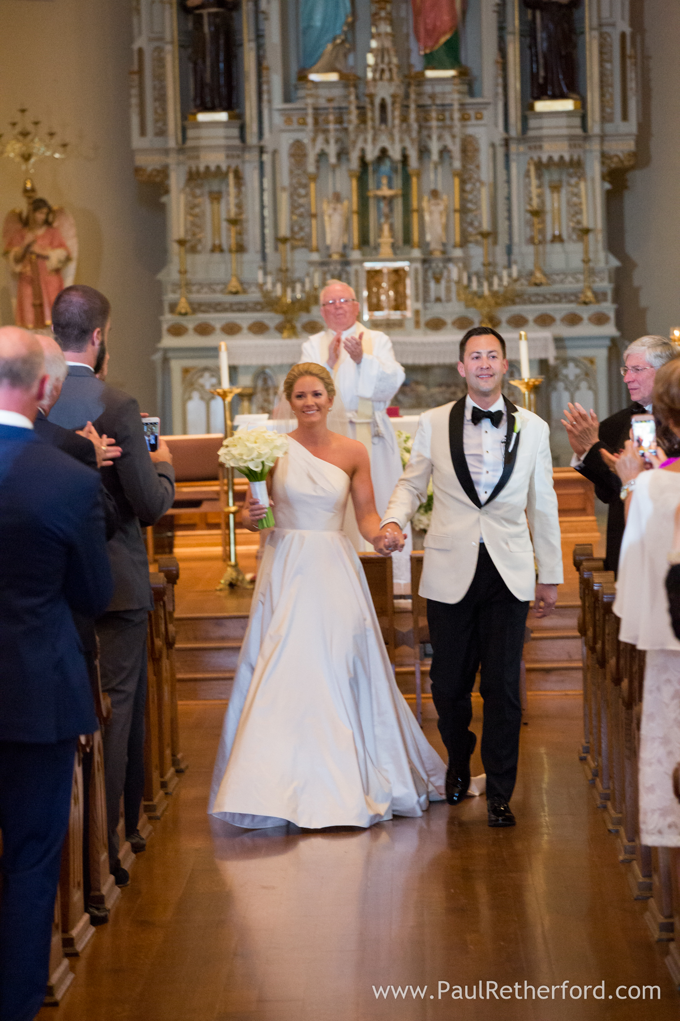 Bay Harbor Yacht Club Wedding St. Francis Xavier Church Andrea Chris ...