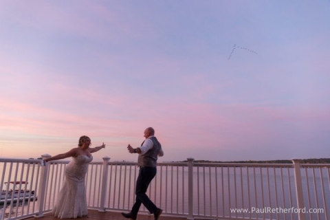 Gun Lake waterfront Wedding BoatHouse Villa Bay Pointe Inn Photography