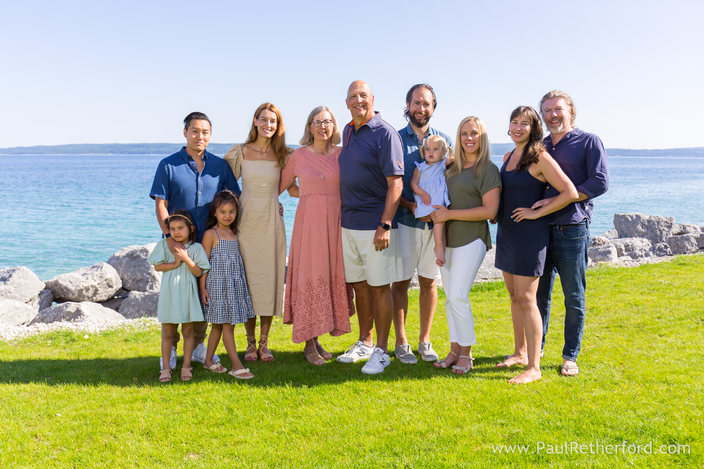 Bay Harbor Northern Michigan family photography Paul Retherford